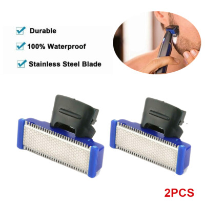 Double-Sided Replacement Heads For Microtouch Solo Mens Shaver Electric ...
