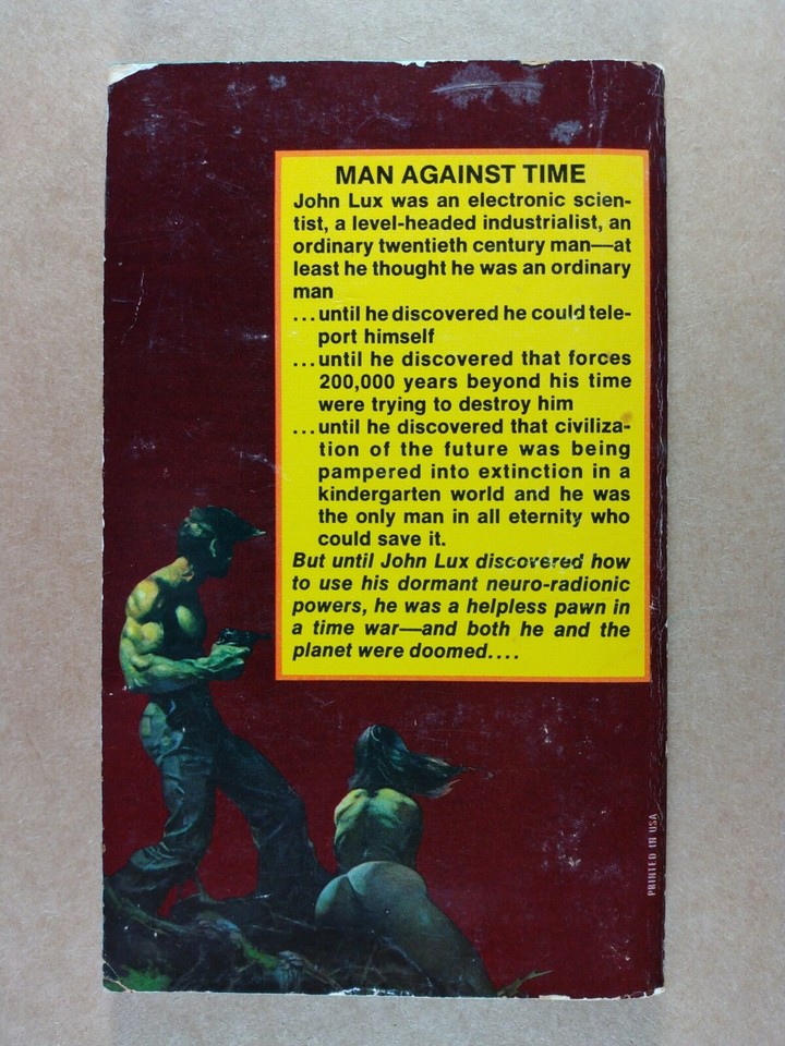 Time War Lin Carter Dell Publishing 1974 Paperback | eBay