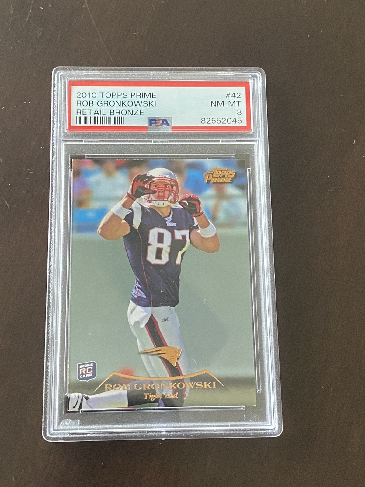 2010 Topps Prime - Rob Gronkowski #42 Bronze /1379 (RC) for sale online ...