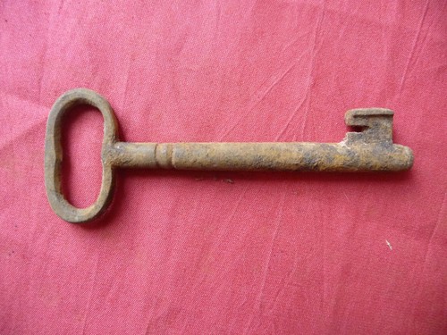 ancienne clef clé 88mm fer Antica Chiave in ferro old iron key alten ...