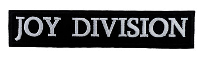 Joy Division Patch, Embroidered Iron On Patch DIY, Joy Division Logo ...