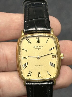 RARE Longines Classic Roman Dial Automatic Swiss Made Vintage Watch | eBay