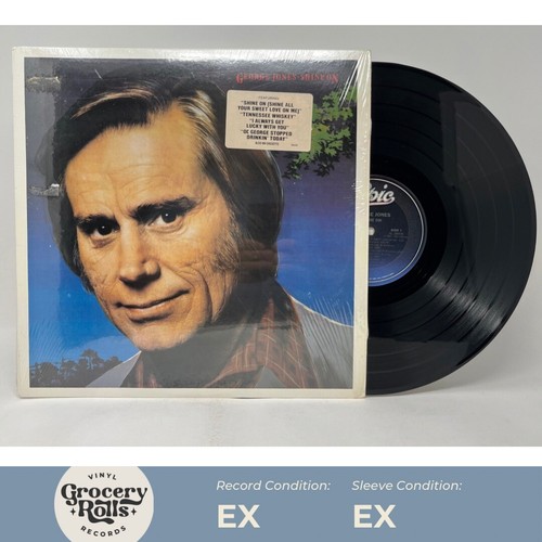 George Jones Shine On 1983 Epic Records FE38406 LP Shink Wrap Hype ...