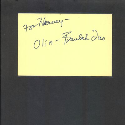 Beulah Quo - Signed Autograph 4x6 Index Card - Chinatown - General ...