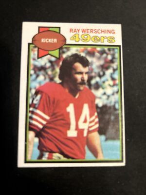 1979 Topps Football Card #264 Ray Wersching San Francisco 49ers NM+ ...