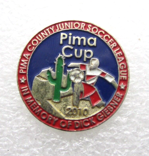 2010 Pima Cup Pima Country Junior Soccer League Lapel Pin (C967) | eBay
