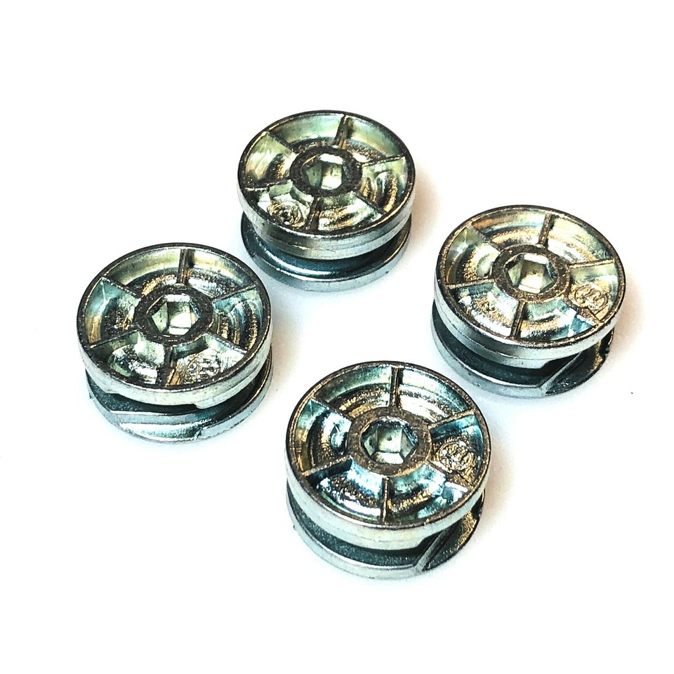 4 x IKEA 115349 Spiral CAM Wheel Lock (Small, 25mm) for TYSSEDAL ...