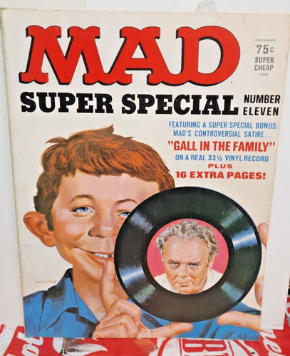 Mad Super Special #11 1973-Gall in the Family Archie Bunker Meathead ...