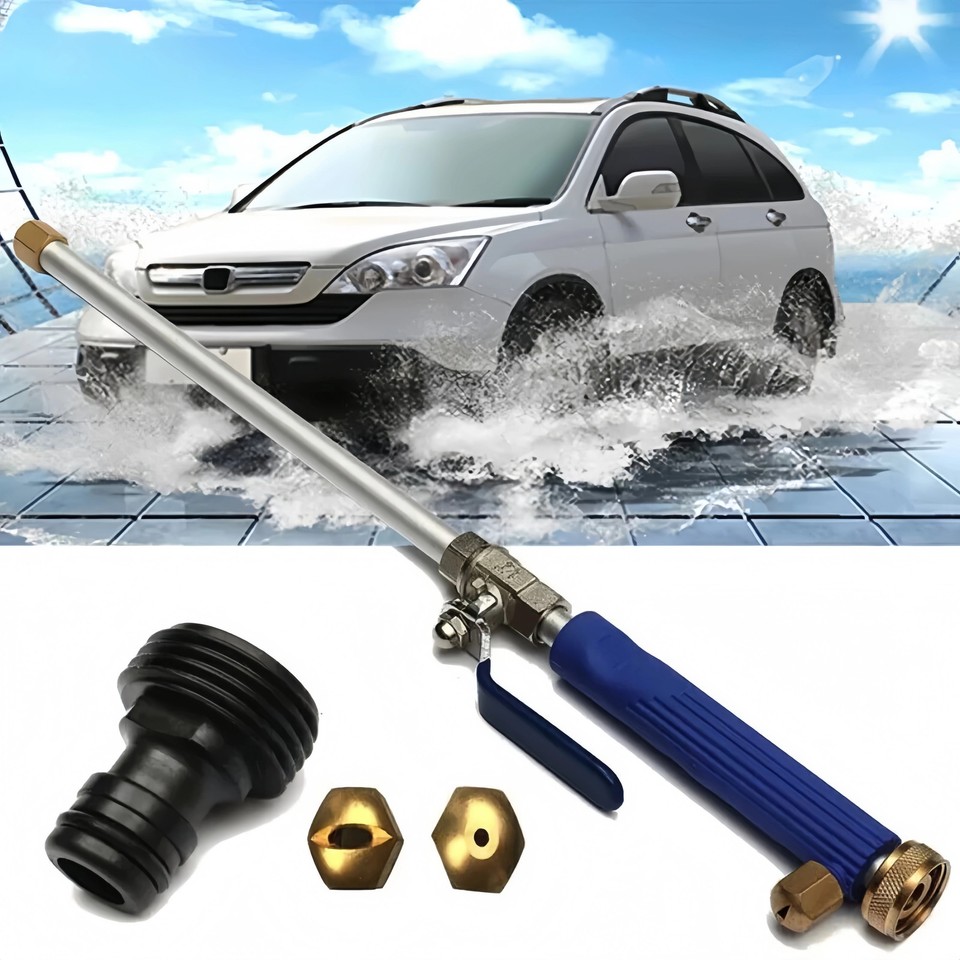 Hydro Jet High Pressure Power Washer Water Spray Gun Nozzle For Garden ...