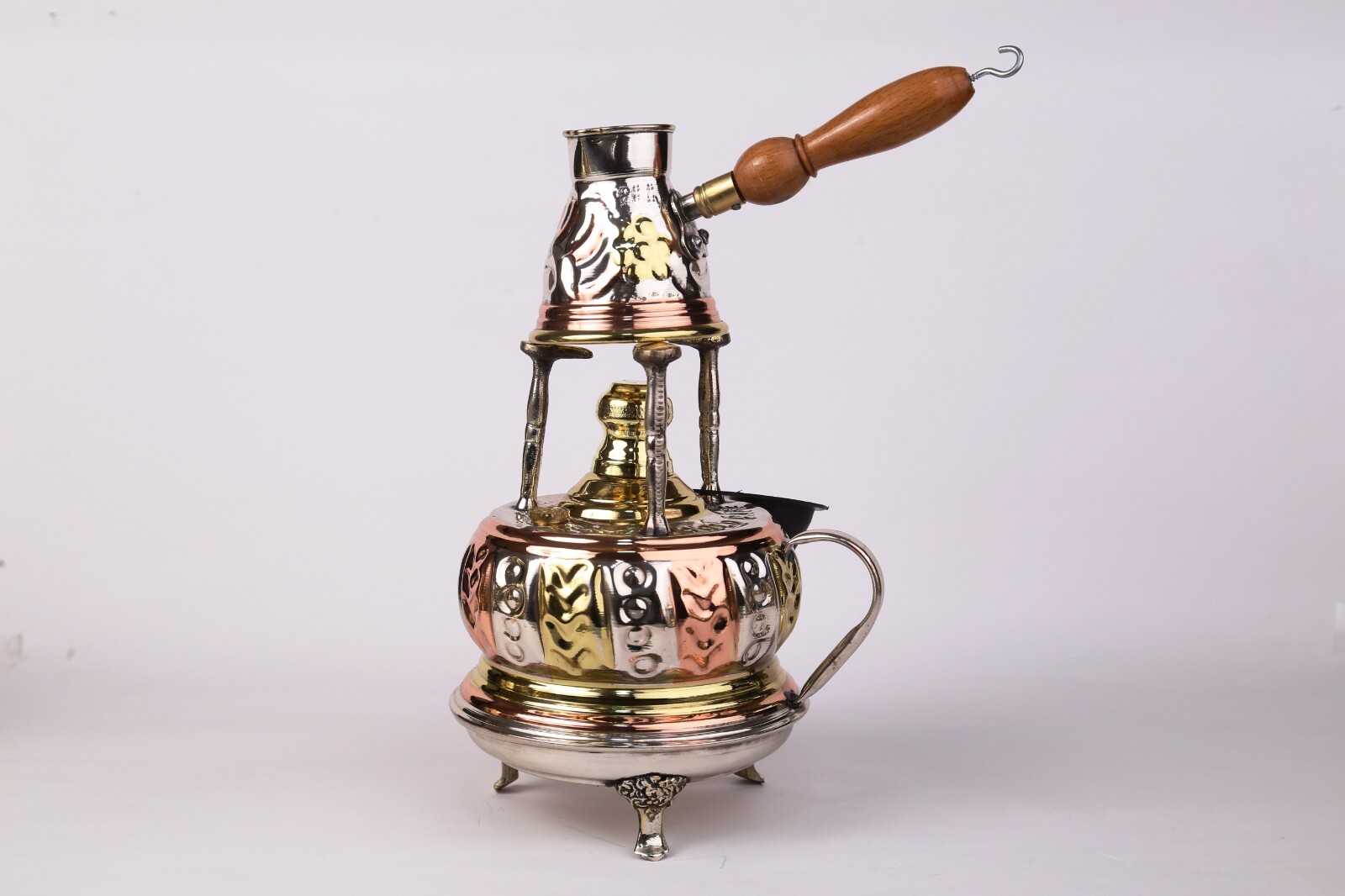 Handmade Brass Turkish Coffee Maker alcohol burner fun and entertaining ...