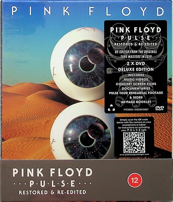 Pink Floyd -Pulse-Restored & Re-Edited Deluxe Edition 2-DVD -NEW (Live ...