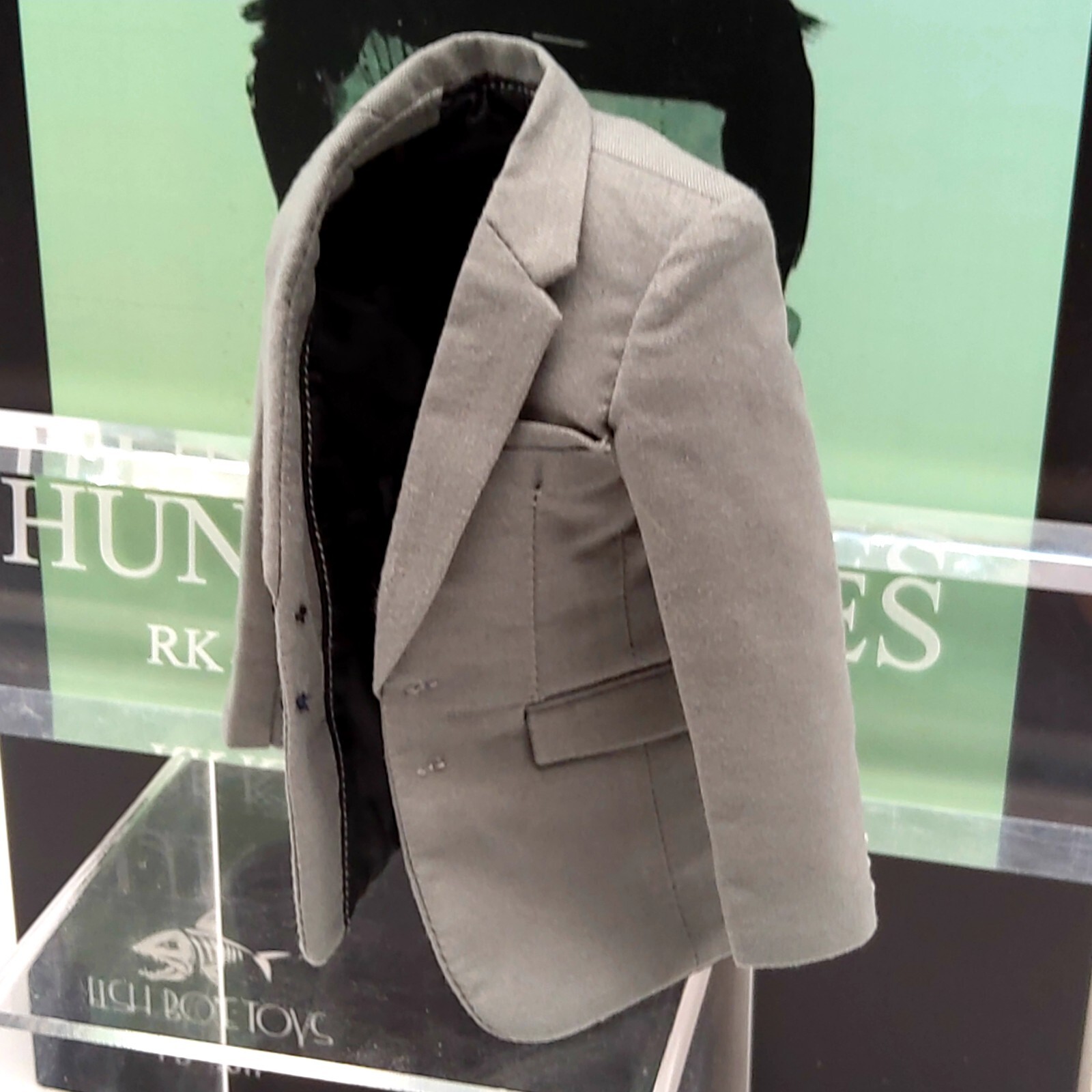 Fish Bone Toys Fight Club Narrator Norton 1/6 action Figure's Gray Suit ...