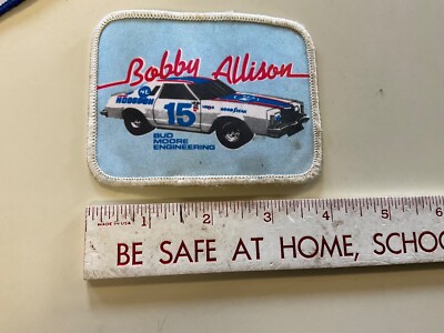 NASCAR Bobby Allison Racing Sew On Patch | eBay