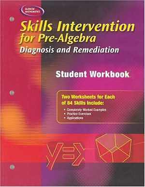 Skills Intervention for Pre-algebra: - Paperback, by McGraw-Hill ...