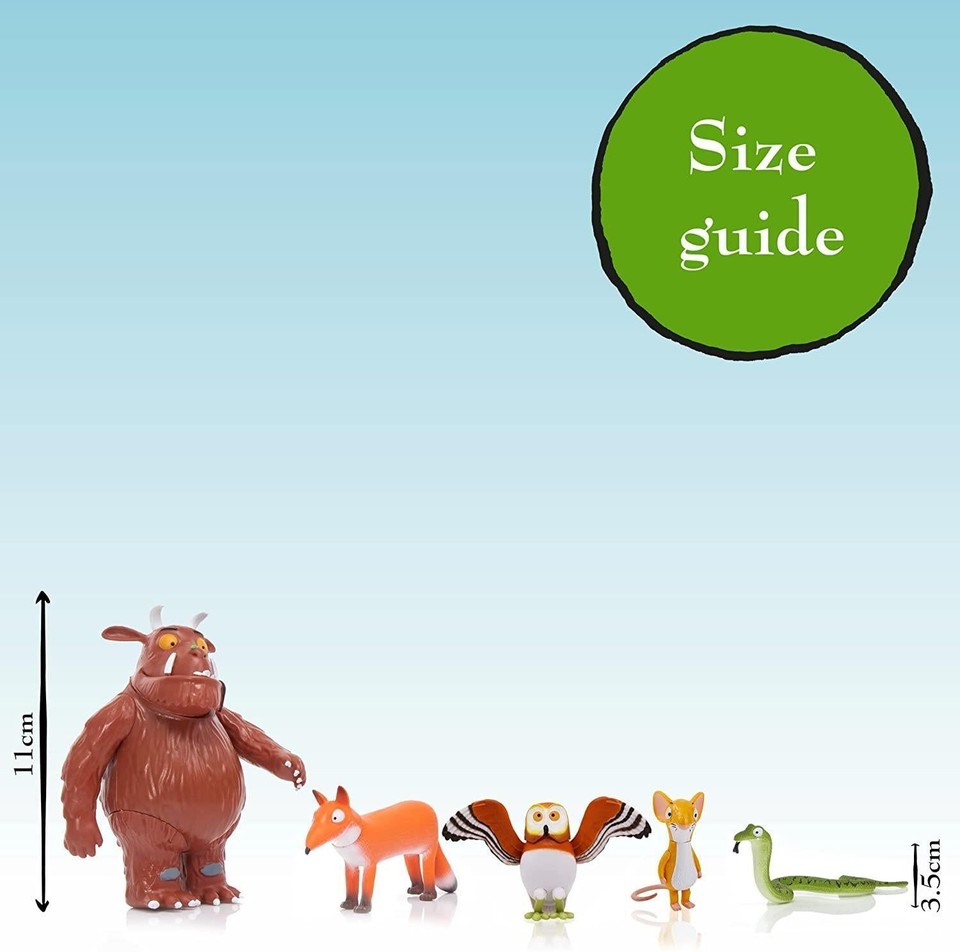 The Gruffalo Story Time Family Julia Donaldson Book Character Figure ...