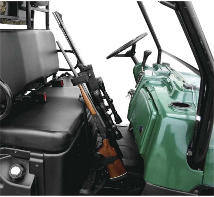+ Great Day Quick Draw Gun Rack UTV Polaris Kawasaki Arctic Cat Yamaha ...
