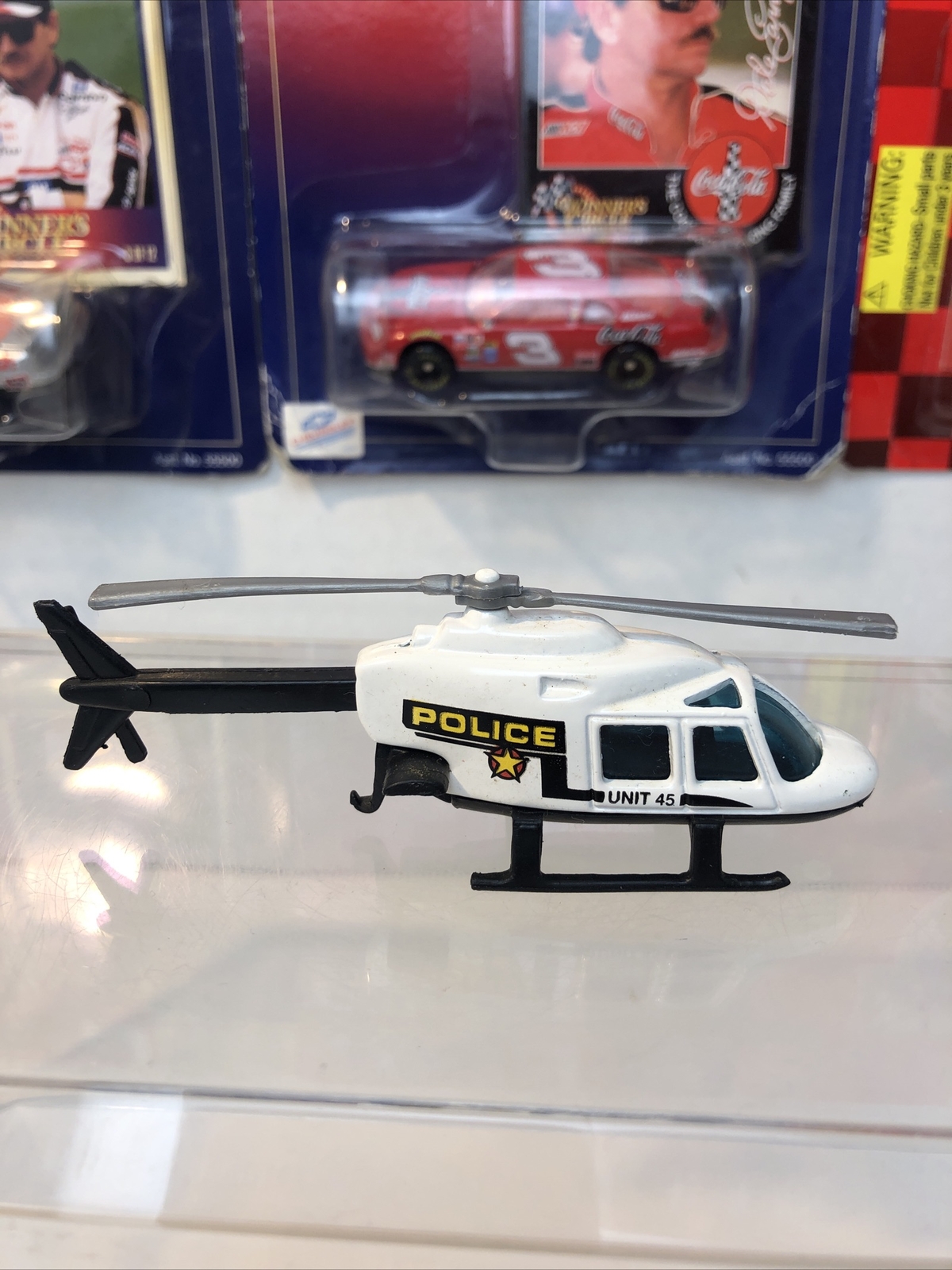 1989 Mattel Hot Wheels Proper Chopper #165 Police Unit 45 Helicopter 1: ...