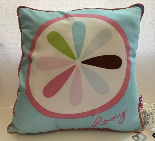 ROXY ROOM Decorative Pillow 16 X 16 Inches Square ISABELLA Striped NEW ...