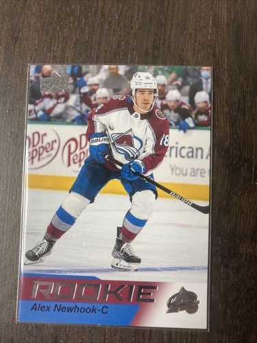 Alex Newhook 2021-22 Upper Deck NHL Star Rookies Box Set Rookie RC #4 ...