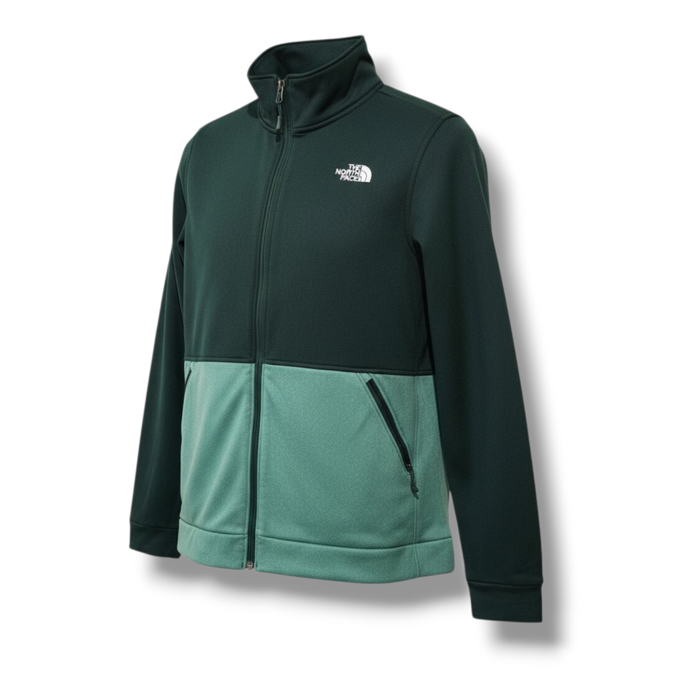 The North Face Women’s Green Zip Up sweater Medium Polyester | eBay