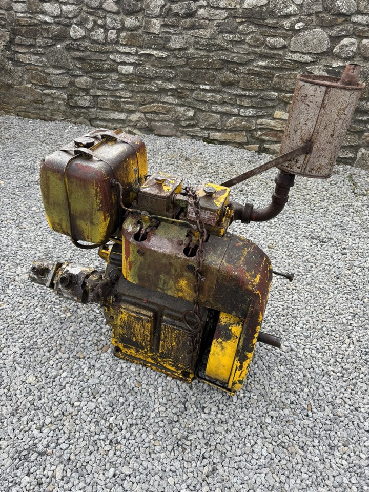 Lister Petter HP2 2 cylinder diesel 13.8hp Stationary engine dumper ...