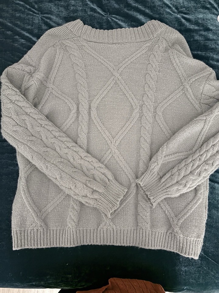 Taylor Swift 'The Tortured Poets' Department TTPD Gray Cardigan Size M ...