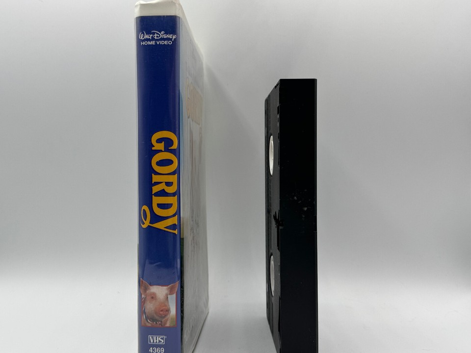 Gordy the Talking Pig (VHS Clamshell, 1995) TESTED & WORKING Kids Film ...