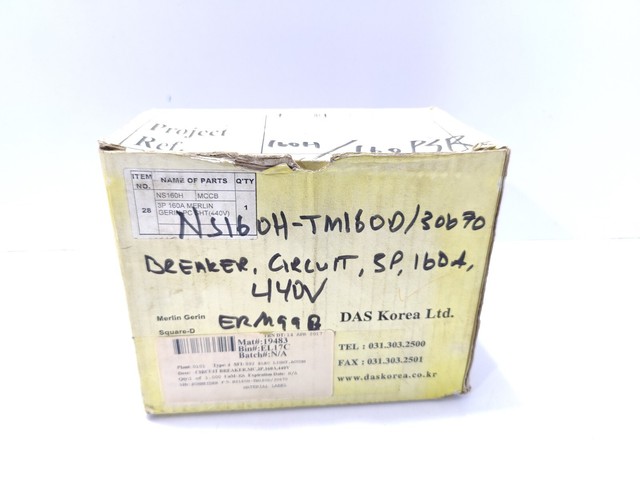 Merlin GERIN NS160H Compact Circuit Breaker for sale online | eBay