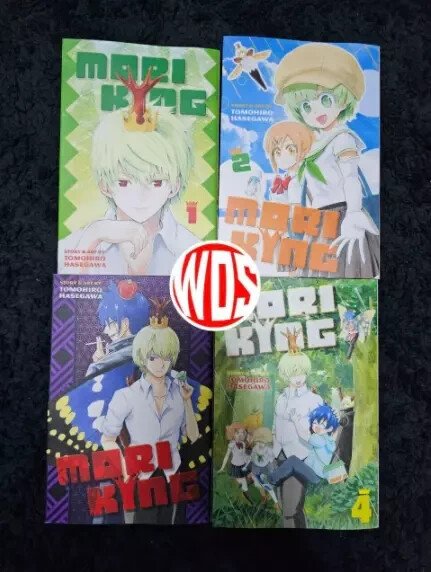 New Mori King Manga Tomohiro Hasegawa volume 1-4 English Comic Book ...
