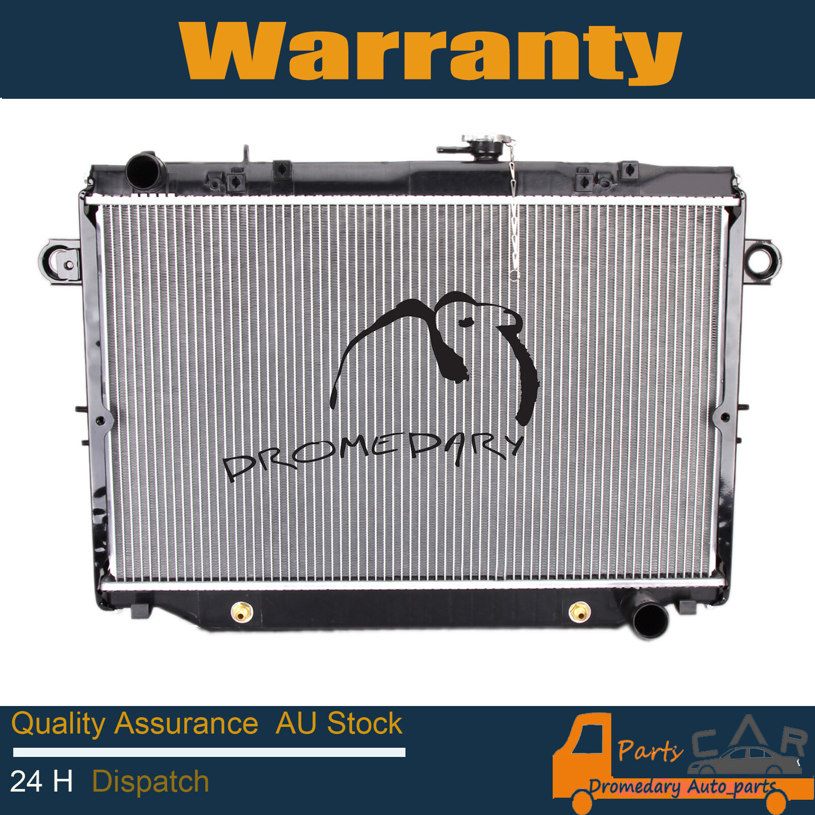 Radiator For Toyota Landcruiser 100 Series HDJ100R FZJ105R HZJ105R '98 ...