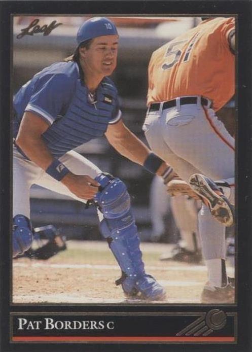 1992 Leaf - Pat Borders #324 Gold for sale online | eBay