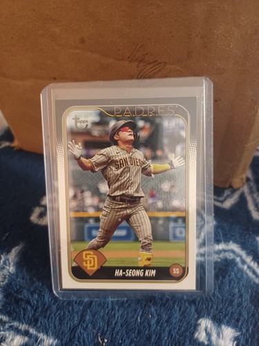 topps 2024 baseball vintage stock ha-seong kim#127 serial number 03/99 ...