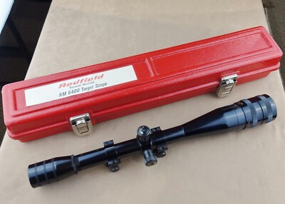 Redfield 6400 Target Scope 20x , 1" Dia , Fine Crosshair | Competition ...