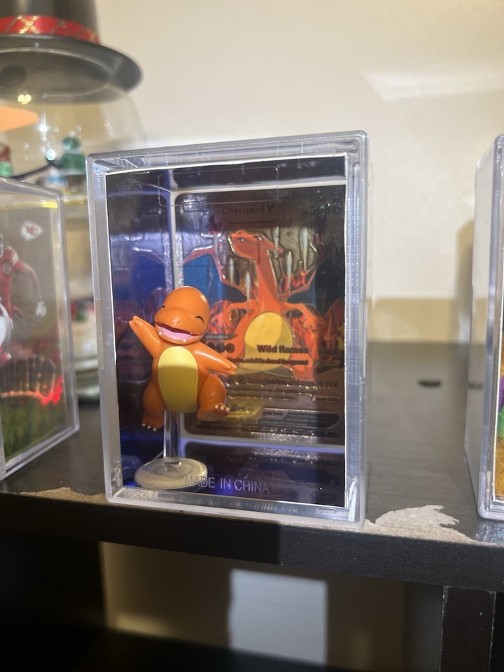 Custom Shadow Box- Pokémon- Charmander/Charizard Others Avilable And ...