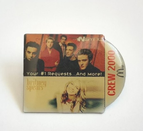 Ronald McDonald's Crew 2000 Nsync Britney Spears pin badge | eBay