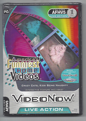 New VideoNow XP America Funniest Home Videos Crazy Cats AFHV5 disc ...