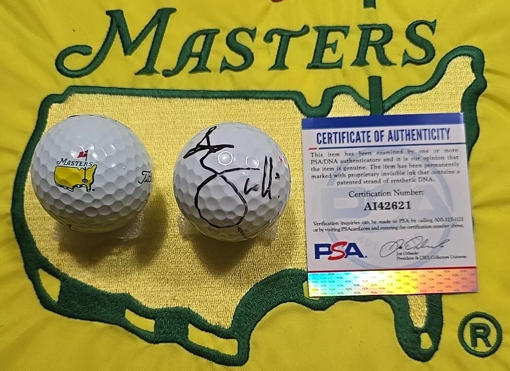 Golf Memorabilia | Autographed Golf Balls