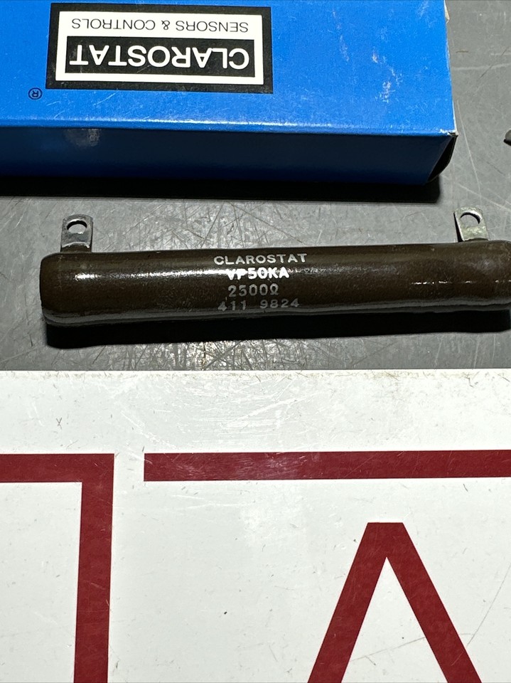 Clarostat VP50KA 2500 OHM Adjustable Resistor NIB | eBay