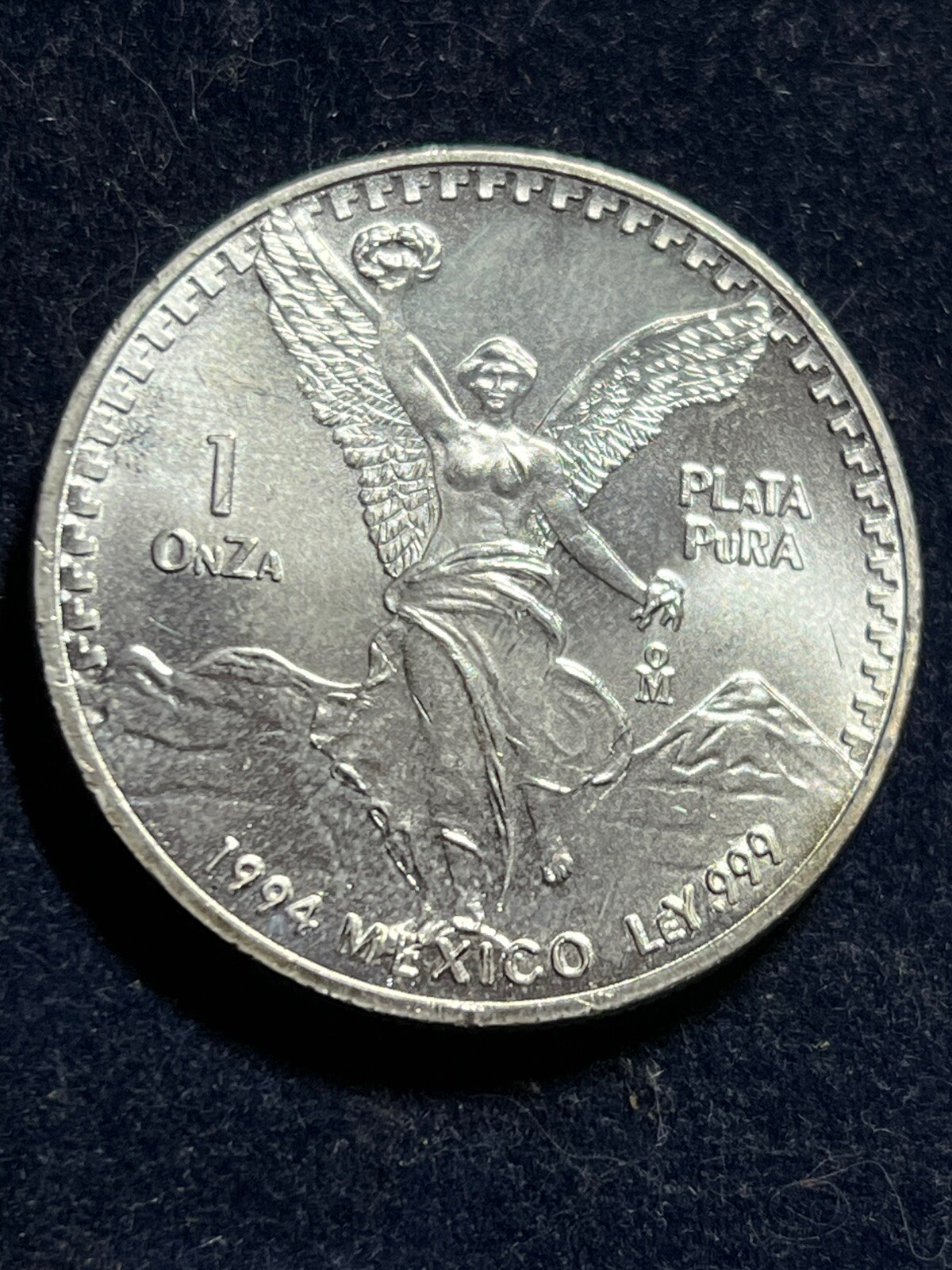 1994 MEXICAN ONZA LIBERTAD 1 Oz .999 FINE SILVER 🇲🇽 | eBay