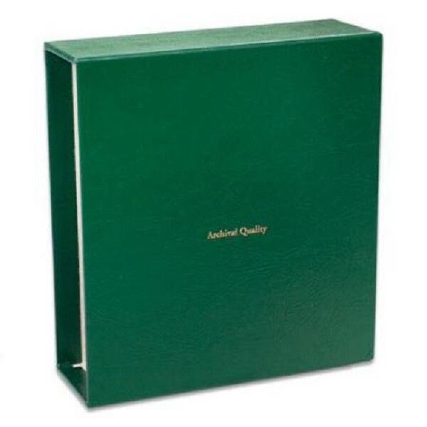 2 Littleton Custom Slipcases 2.5" Long Term Coin Album Protection ...