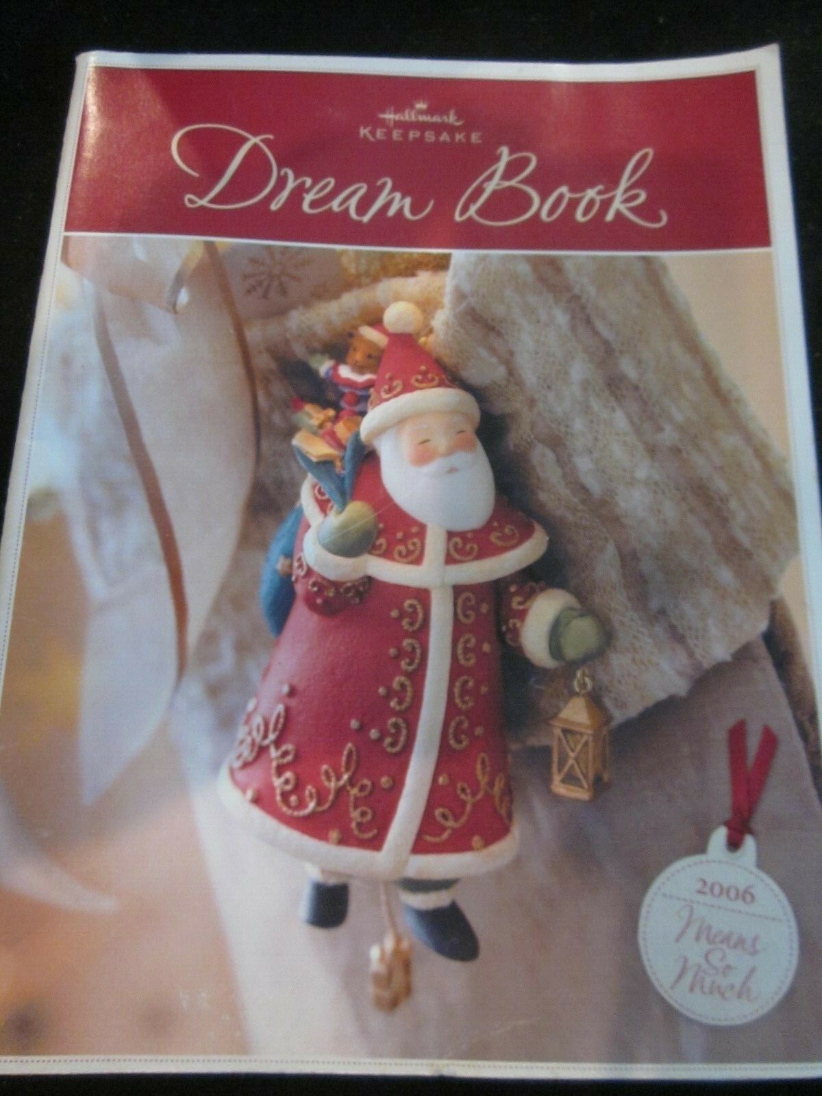 Hallmark Vintage Keepsake Ornament Dreambook Dream Book 2006 New | eBay