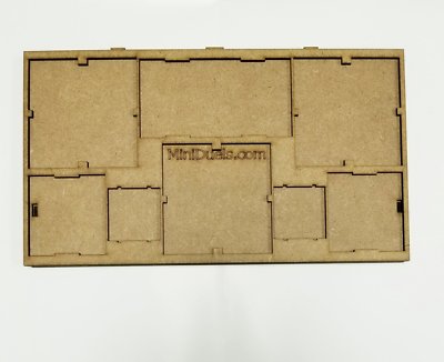 Star Wars Mini X Wing Tray and Movement Templates Case from Mini Duels ...
