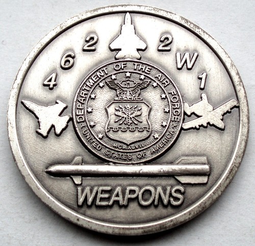 USAF DEPARTMENT OF THE AIR FORCE 1947, WEAPONS 462 2W1, 41.2mm 25.5g ...