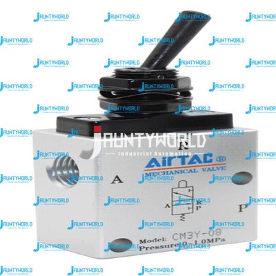 ONE NEW AIRTAC Mechanical valves Switching valves CM3Y-08 | eBay