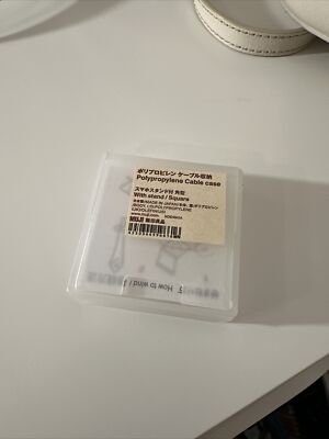 MUJI Polypropylene Cable Case and Phone Stand | eBay
