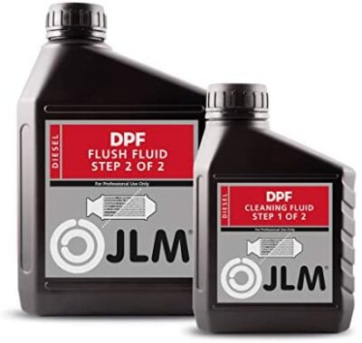 JLM DPF CLEANER CLEANING AND FLUSH FLUID PACK KIT REDUCE SOOT IMPROVE ...