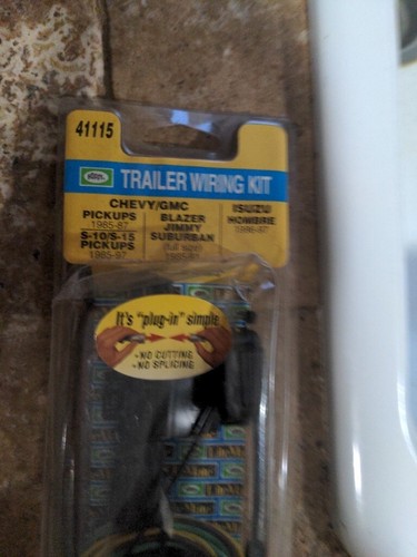 Hoppy 41125 Plug-In Simple Trailer Hitch Wiring Kit | eBay