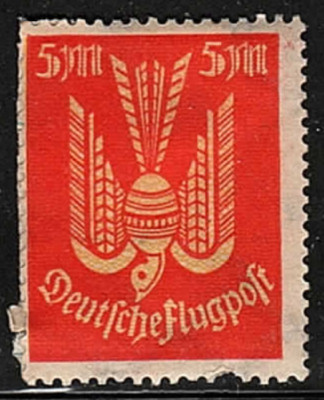 Germany 1919 5 Mark Deutsche Reich Flugpost Stamp | eBay
