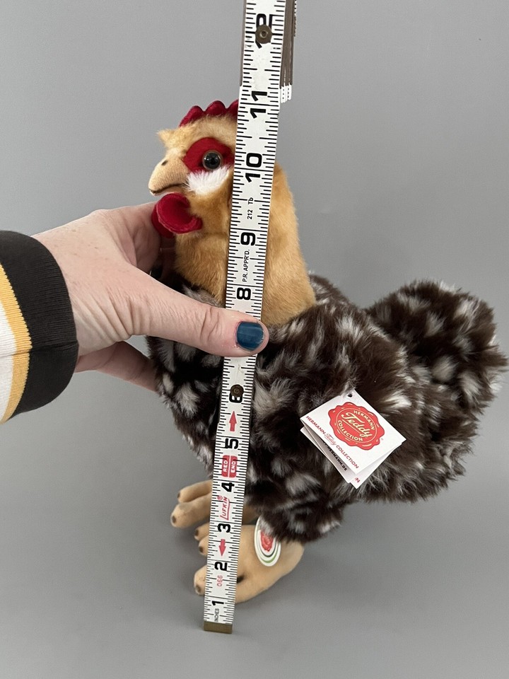 Hermann Farm Hen Chicken Stuffed Plush Toy Teddy Collection 11” W ...