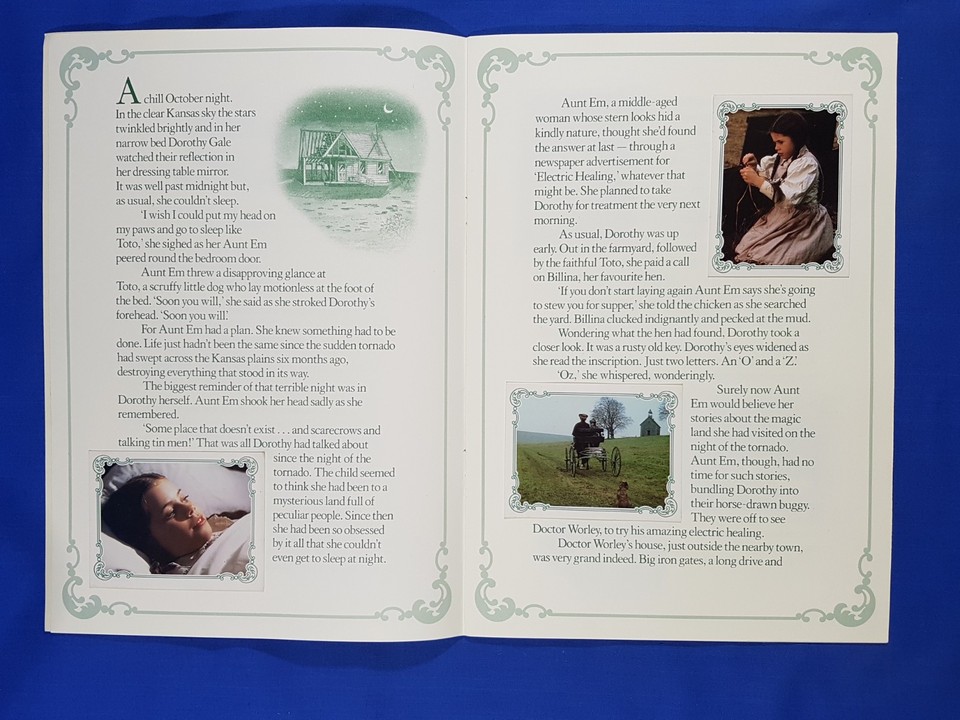 Total Fuel Card Album RETURN TO OZ (1985) Full set of 25 cards stuck in ...